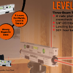 Johnson Level Three-Beam Magnetic Torpedo Laser Dot | 40-6184 | Johnson ...