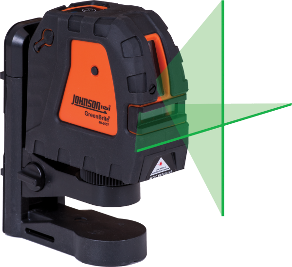 Johnson Level Self-Leveling Cross-Line Laser with GreenBrite ...