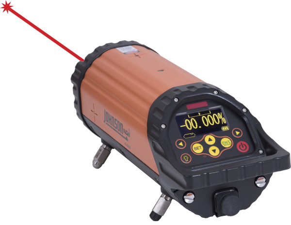 Electronic Self-Leveling Pipe Laser | 40-6690 | Johnson Level & Tool ...