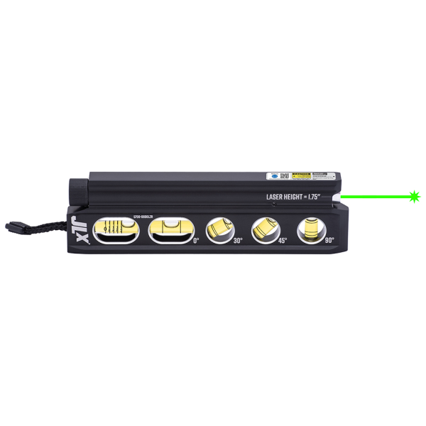 Johnson Level 5700-0800LZR JLX® 8" Magnetic Billet Torpedo Laser Level ...