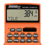 Material Estimator Calculator | Johnson Level & Tool Mfg Company