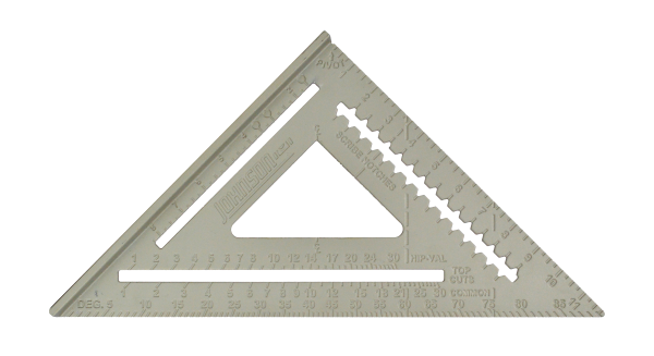 Johnson Level RAS-120 12" Aluminum Rafter Angle Square | Johnson Level ...