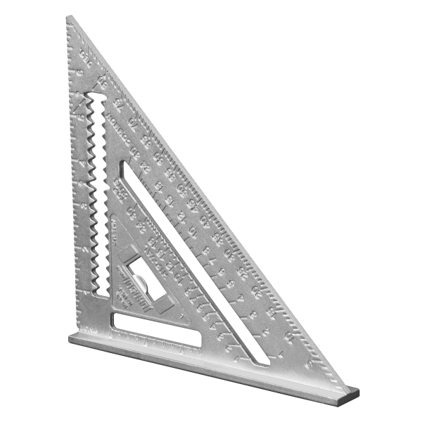 Johnson Level RAS-1B 7" Johnny Square® Aluminum Rafter Square | Johnson ...